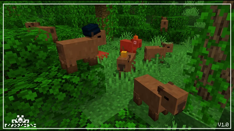 Capybaras Minecraft Texture Pack