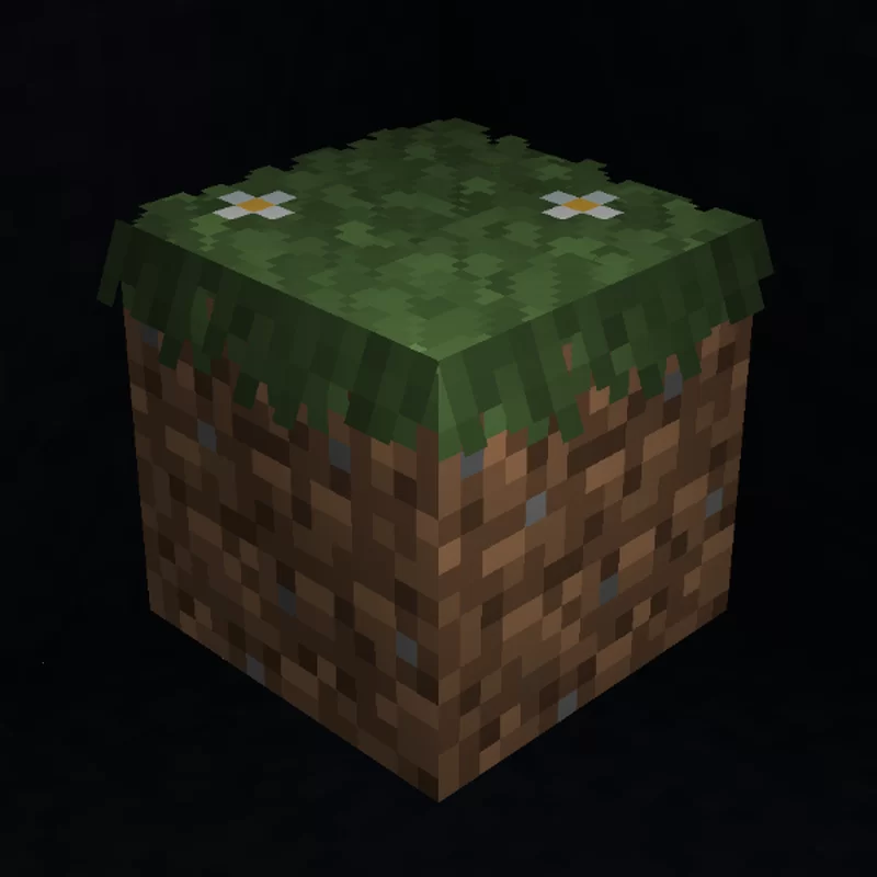 Better Vanilla Grass + Simple Grass Flowers Minecraft Texture Pack