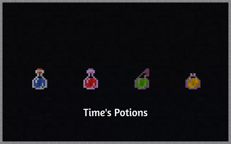 Time's Potions Minecraft Texture Pack
