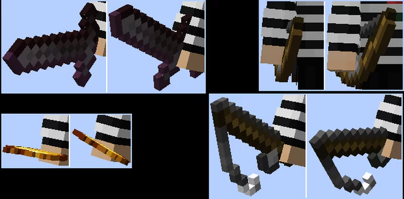 Legacy (≤1.7.10) Item display (Viewmodel) [for 1.16.5 - Latest ...