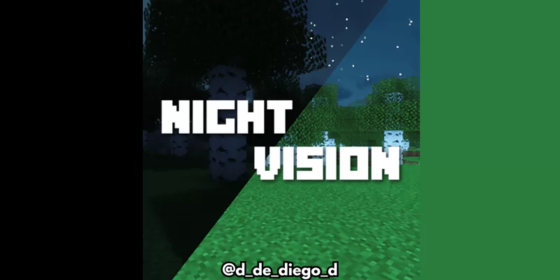 Night Vision Plus Minecraft Texture Pack