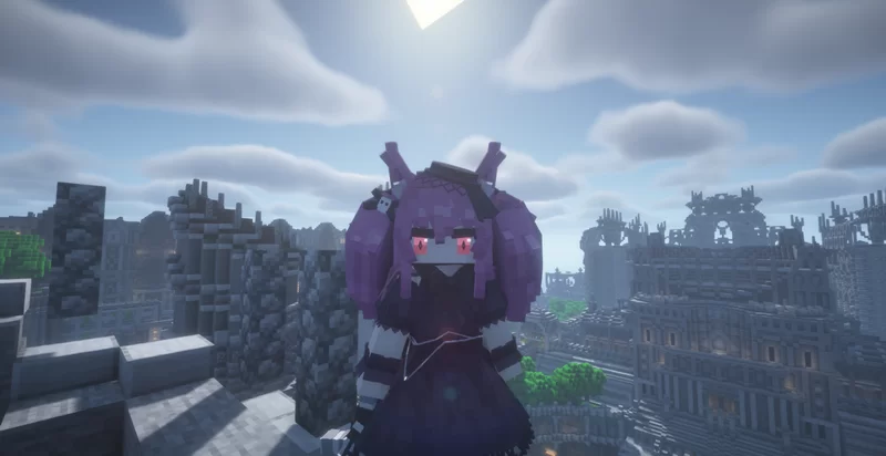 (YSM Mod) Arknights-Shamare Minecraft Texture Pack