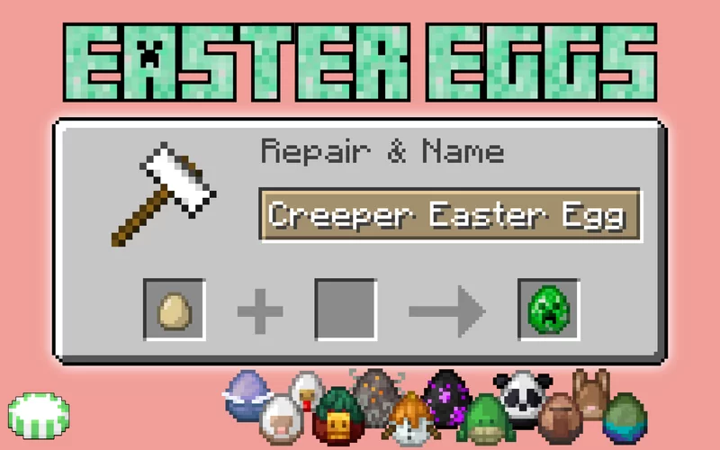 Easter Eggs: Decorative "Spawn Eggs" in Survival! v1.2.0 (MC 1.21.11 ...