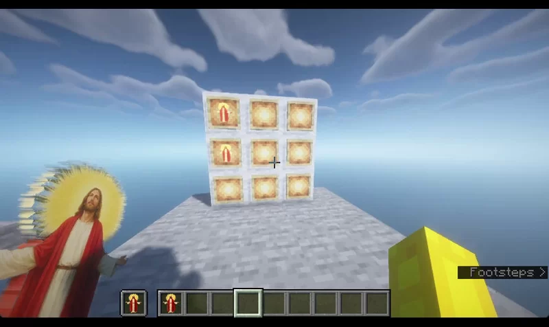 Jesus Totem Minecraft Texture Pack