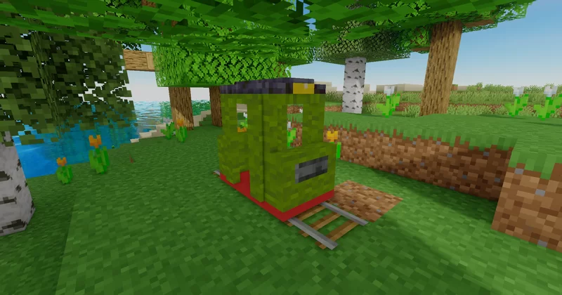 GreenTrain OptiFine Required Minecraft Texture Pack