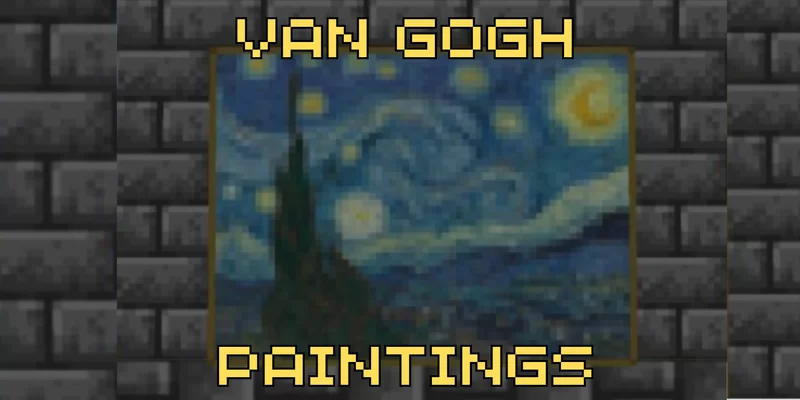 Vincent van Gogh Paintings Minecraft Texture Pack