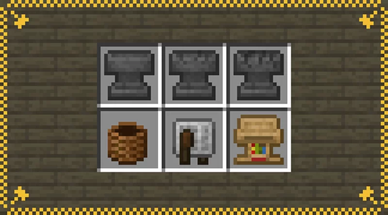 Workstation Icons Minecraft Texture Pack
