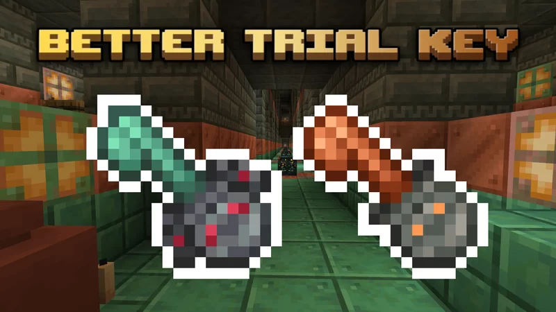 Better Trial Keys? [BEDROCK] Minecraft Texture Pack
