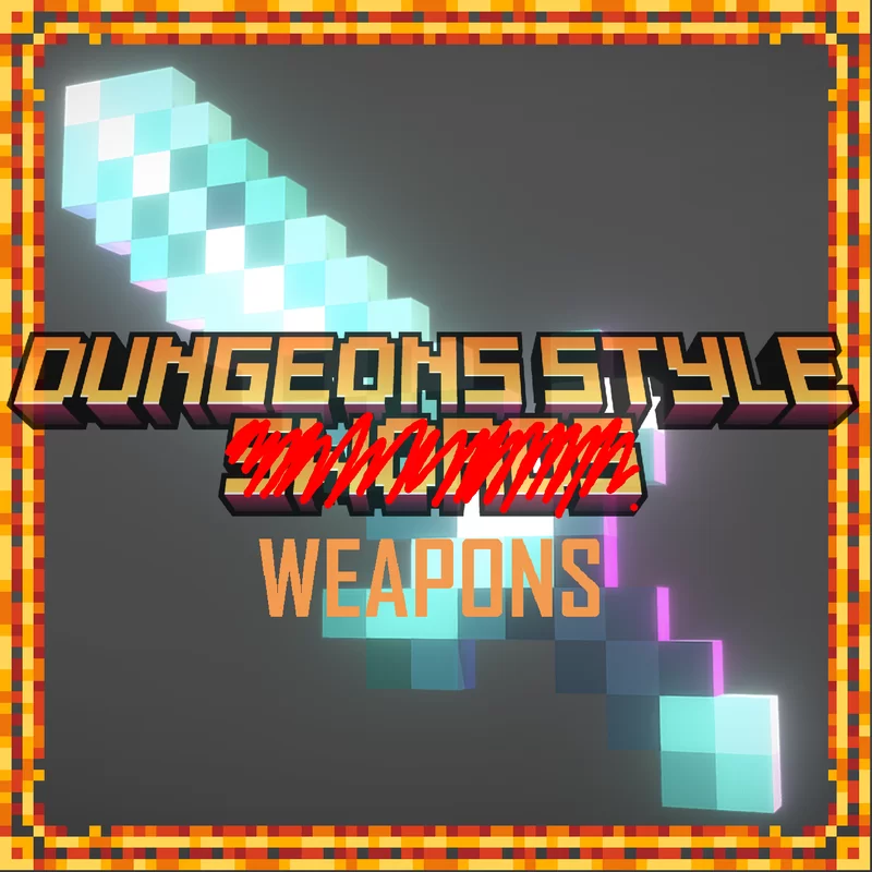 Weapons MCD Style JE Minecraft Texture Pack