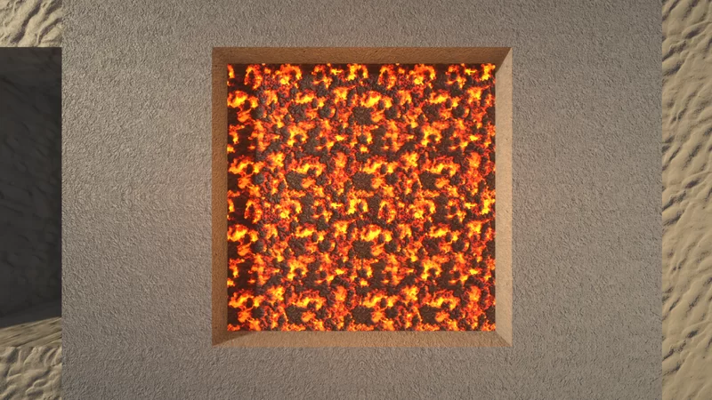 Realistic Lava 2048x Minecraft Texture Pack