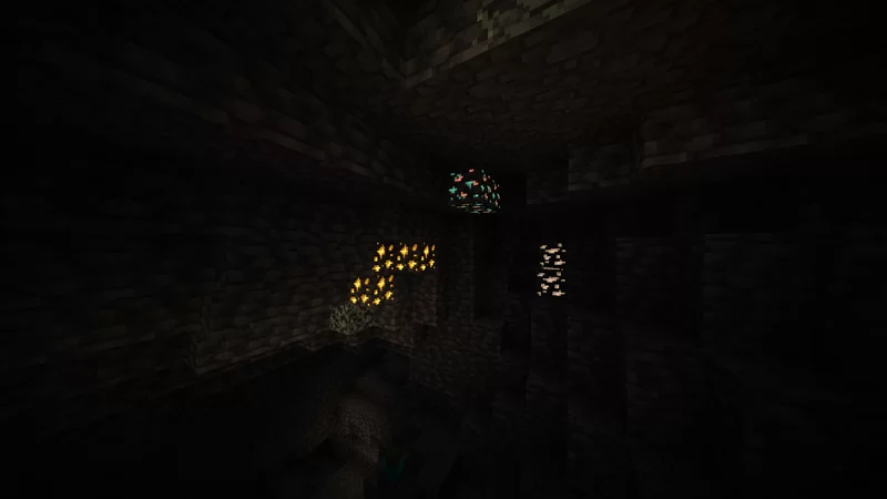 Glowing Ores 1.21+ Minecraft Texture Pack