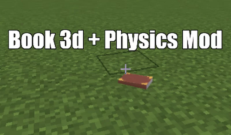 3D books Minecraft Texture Pack