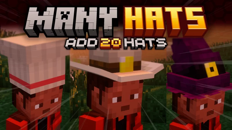 Many Hats Minecraft Texture Pack