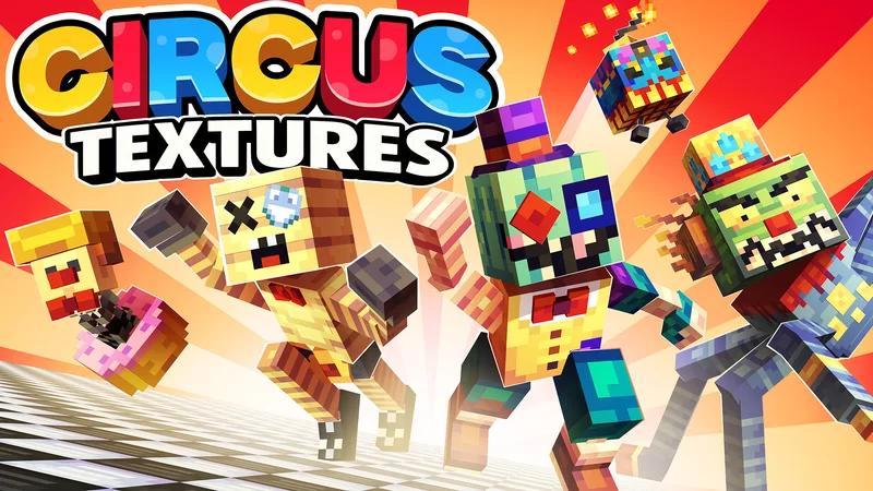 Circus Textures - Minecraft Marketplace texture pack Minecraft Texture Pack