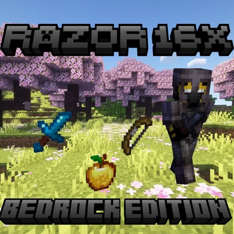 Razor 16x — PvP Pack (Bedrock Edition) Minecraft Texture Pack