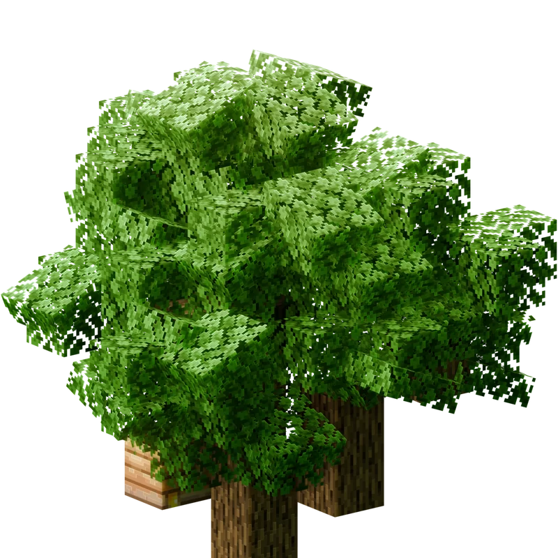 Cubic Leaves Minecraft Texture Pack
