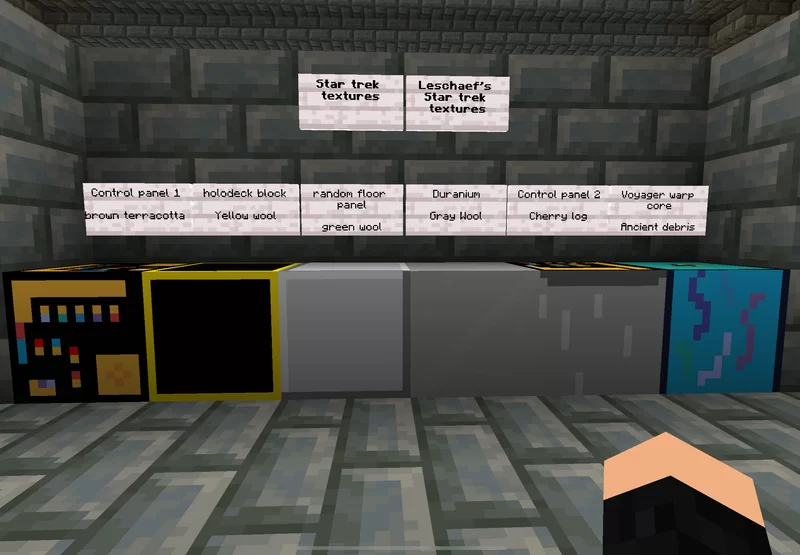 Leschaef’s Star Trek Texture Pack Minecraft Texture Pack