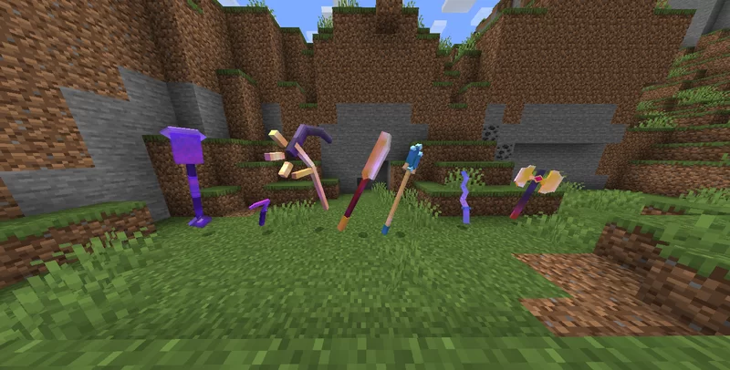 Mob Weapons Minecraft Texture Pack
