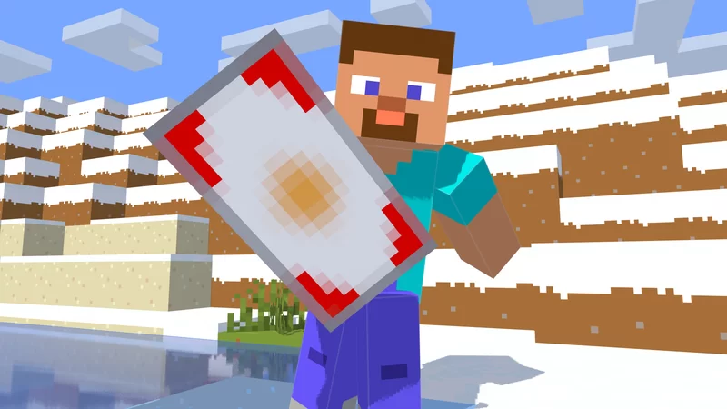 Alawite Flag on Shield Minecraft Texture Pack