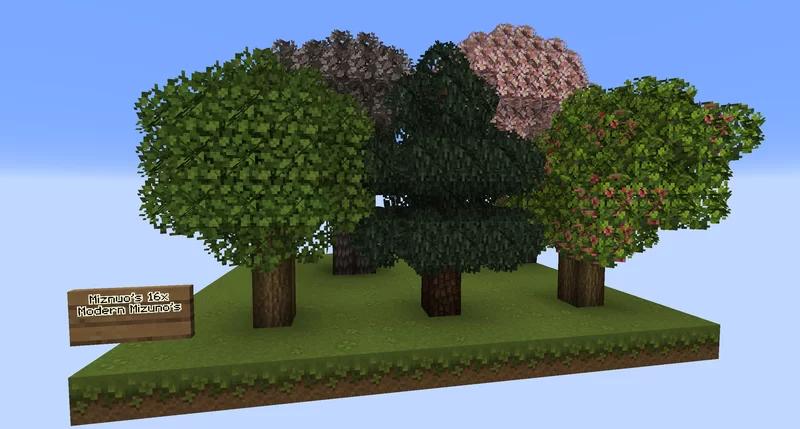 Universal Bushy Leaves Minecraft Texture Pack