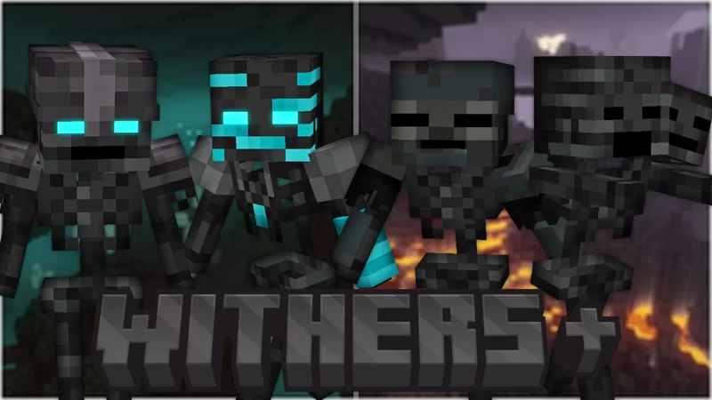 Withers + Minecraft Texture Pack