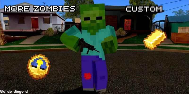 MORE ZOMBIES (NOT WORK) Minecraft Texture Pack