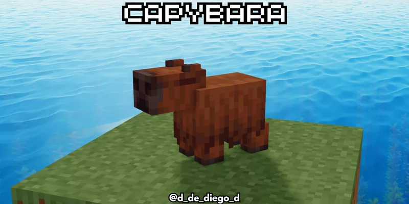 CAPYBARA Minecraft Texture Pack