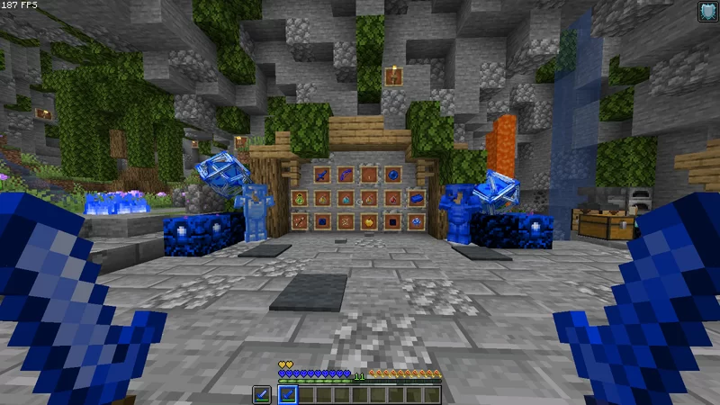 Blue Battles Minecraft Texture Pack