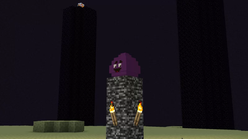 The Grimace Egg Minecraft Texture Pack