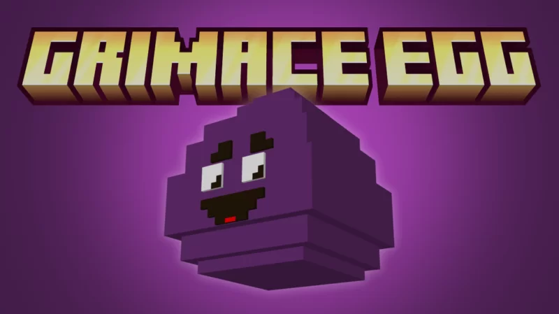 The Grimace Egg Minecraft Texture Pack