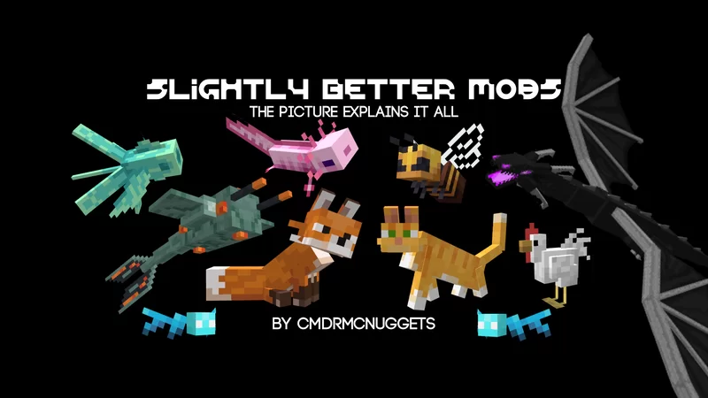 Slightly Better Mobs Minecraft Texture Pack