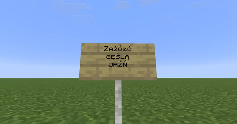 Small Caps Font Expanded Minecraft Texture Pack