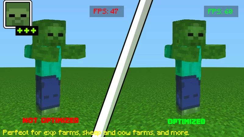 FastAnim! | Perfect for EXP Farms, Optimize entity animation Minecraft ...