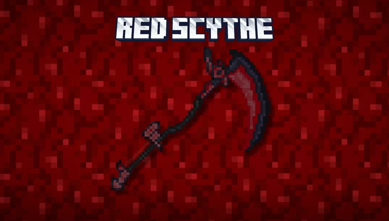 Red Scythe | LevantineRosie Minecraft Texture Pack