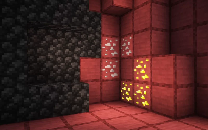Clearer Nether (For mining Netherite) Minecraft Texture Pack