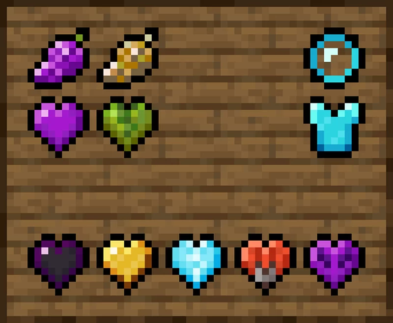 Purple Grape Hud Minecraft Texture Pack