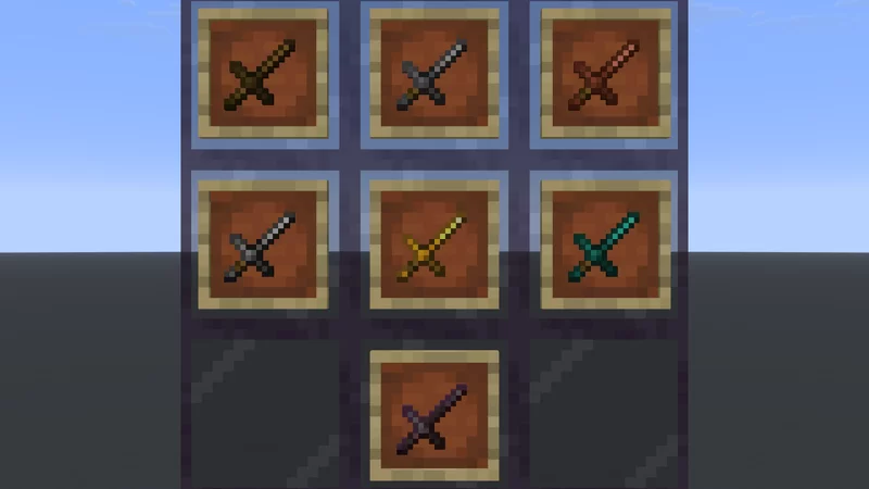 Short Blade Sword Minecraft Texture Pack