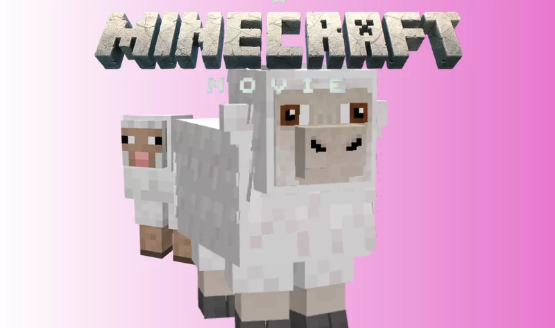 A Minecraft Movie Sheep Minecraft Texture Pack