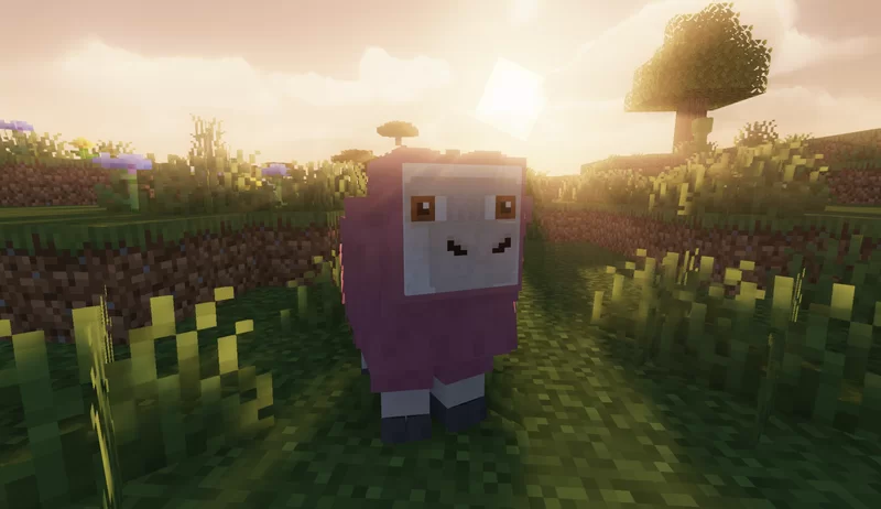 A Minecraft Movie Sheep Minecraft Texture Pack