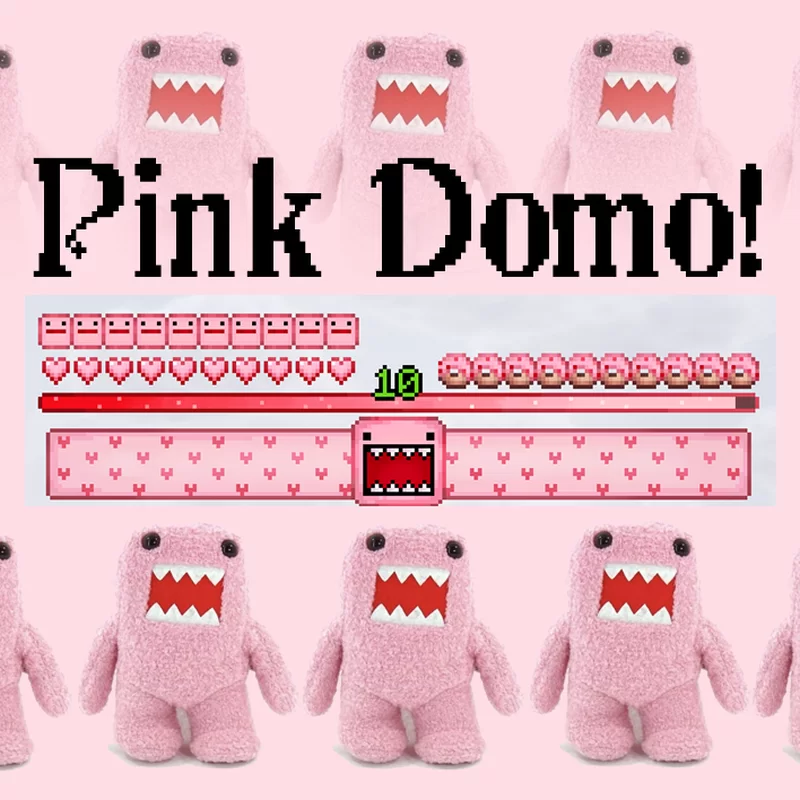 Luvstar’s Pink Domo-Kun Hotbar Minecraft Texture Pack