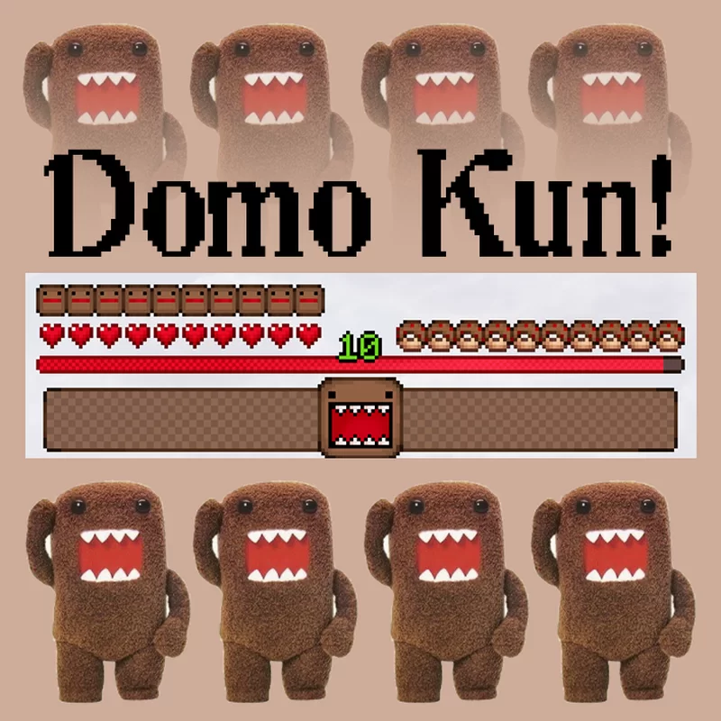 Luvstar’s Domo-Kun Hotbar Minecraft Texture Pack