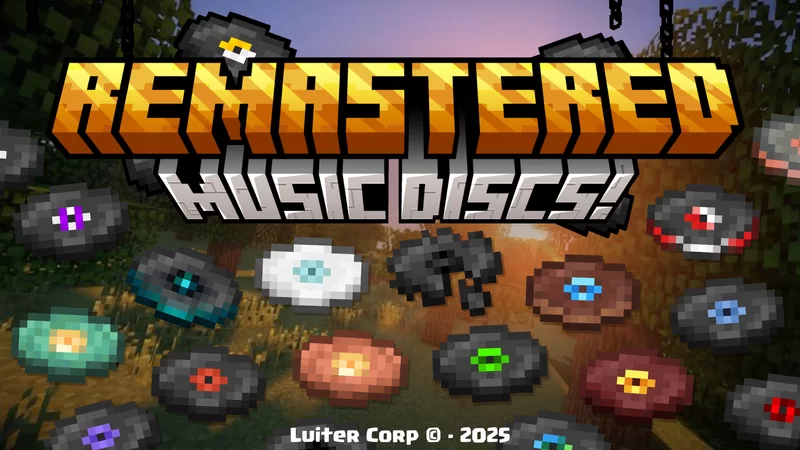Remastered Music Discs🥏 [1.21+] Minecraft Texture Pack