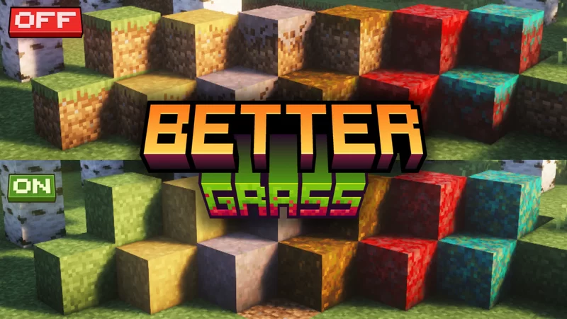 Better Grass - Heycronus Minecraft Texture Pack