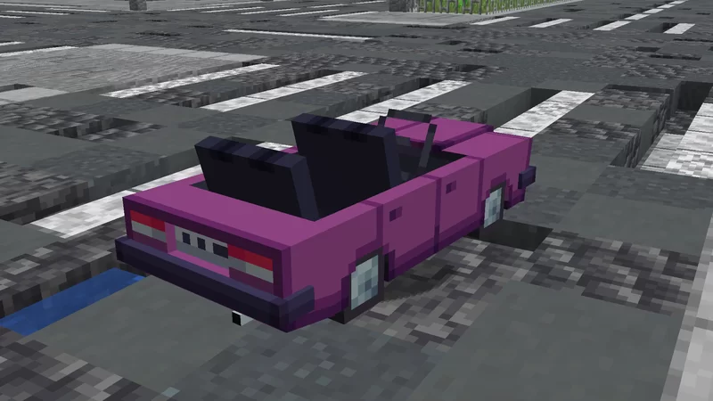 VAZ 2107 Boat - Java Minecraft Texture Pack