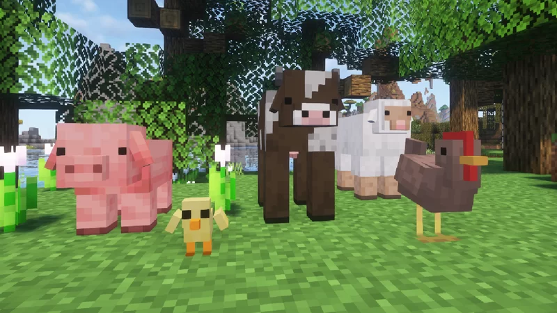 Snodgrass Better Farm Animals Minecraft Texture Pack