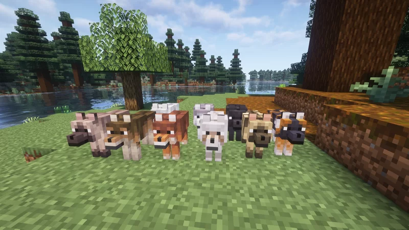 Snodgrass Better Wolves Minecraft Texture Pack
