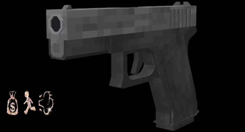 Glock 19 [model] Minecraft Texture Pack