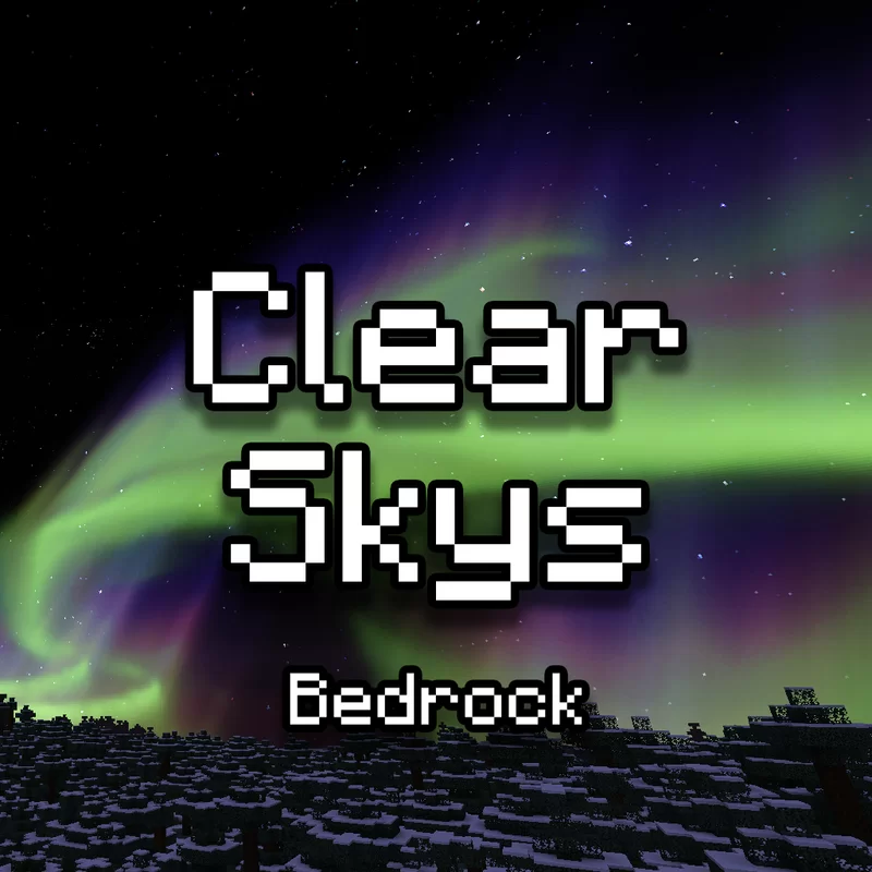 Clear Skys Bedrock Minecraft Texture Pack