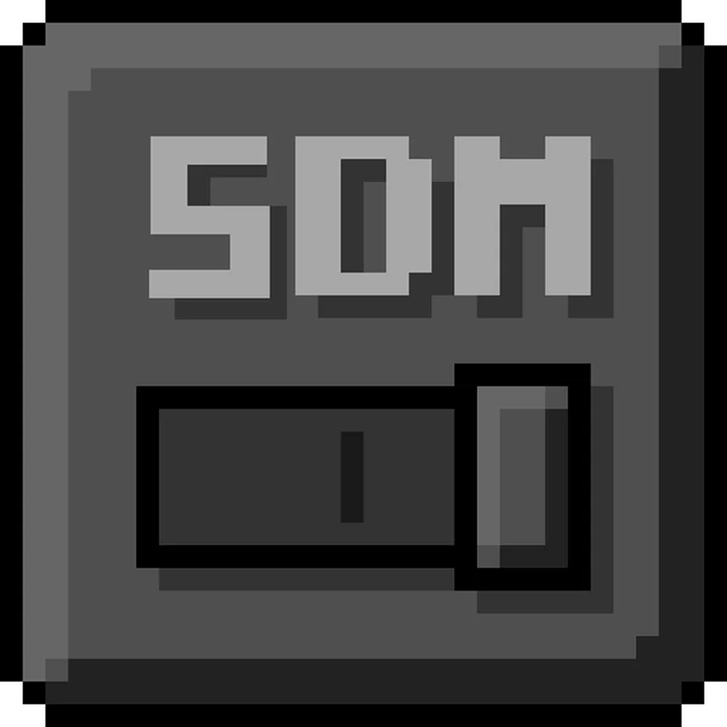 Skyblock Dark Mode Minecraft Texture Pack