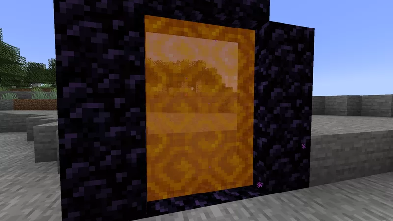 colorful nether portals (all colors in one) Minecraft Texture Pack